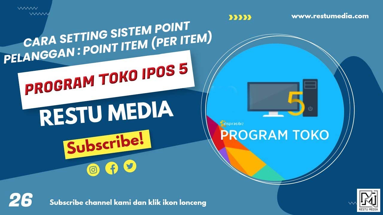 Cara Setting Sistem Point Pelanggan : Point Item pada Program iPos 5 | RESTU MEDIA #ipos5 - YouTube
