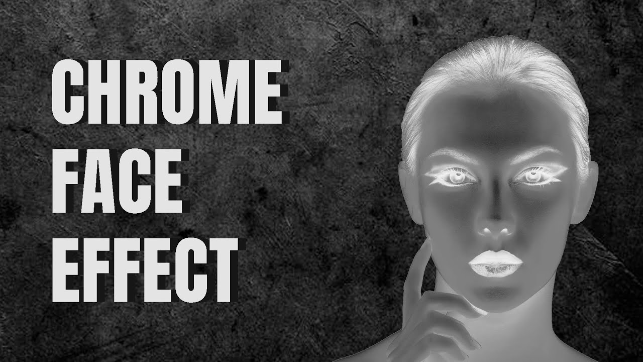 Make Face Chrome Effect | Photoshop Tutorial - YouTube
