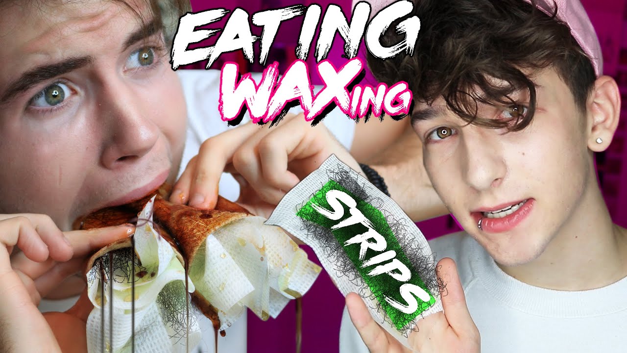 EATING HAIR-REMOVAL WAX! - YouTube