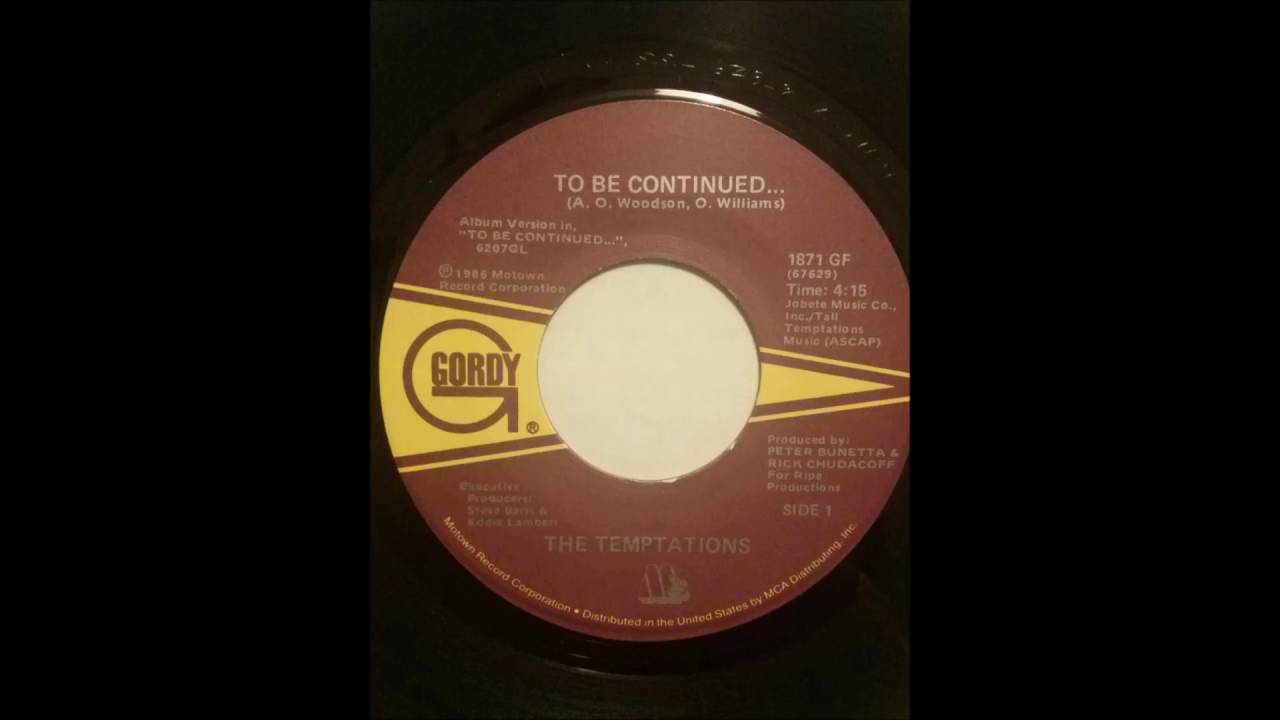 TEMPTATIONS ♪TO BE CONTINUED♪ - YouTube