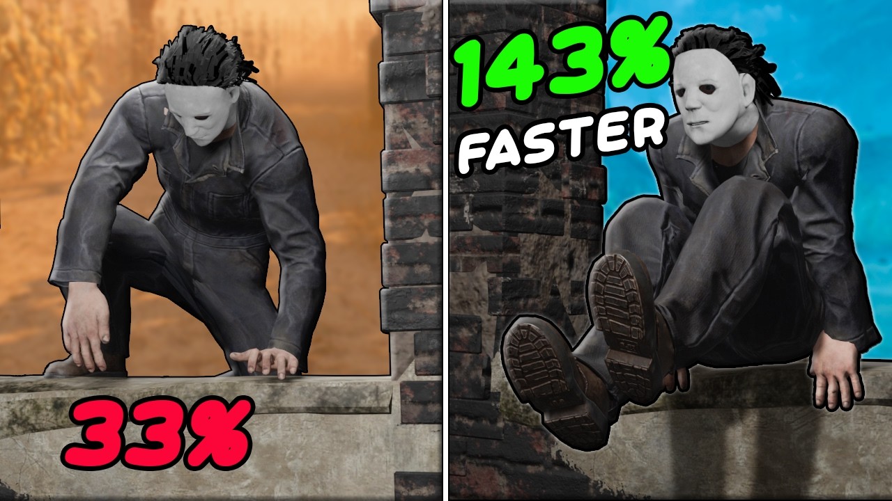 VAULT SPEED MYERS Is Nightmare Fuel In DBD - YouTube