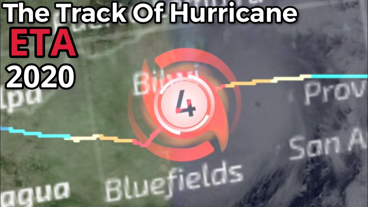 The Track of Hurricane Eta 2020 - YouTube