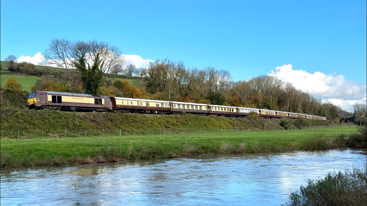 67024 VSOE Pullman - Historic Bath @ Avoncliff - 15/11/23 - YouTube