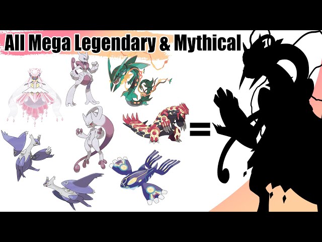 Mega Legendary Pokemon Fusions All New Gen 9 Paldea Pokémon Mega