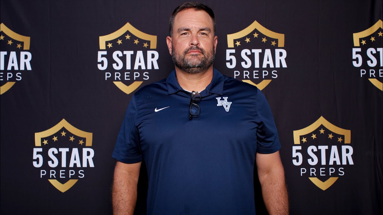 MEDIA DAY: Hardin Valley Academy football coach Jeff Miner - YouTube