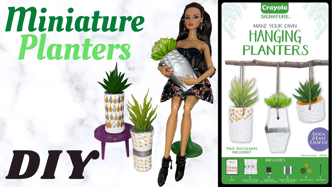 Miniature Planters Kit | DIY Crafts - YouTube
