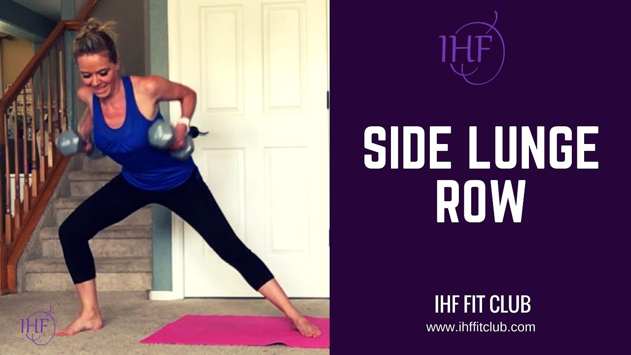 Side Lunge Row - YouTube