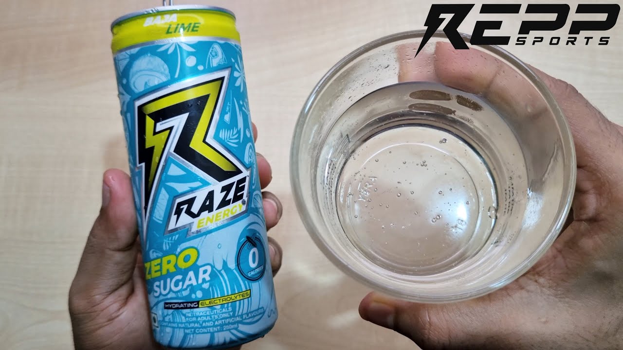 Raze Baja Lime Energy⚡Drink | Ingredients, Taste, Price, Ad | Repp ...