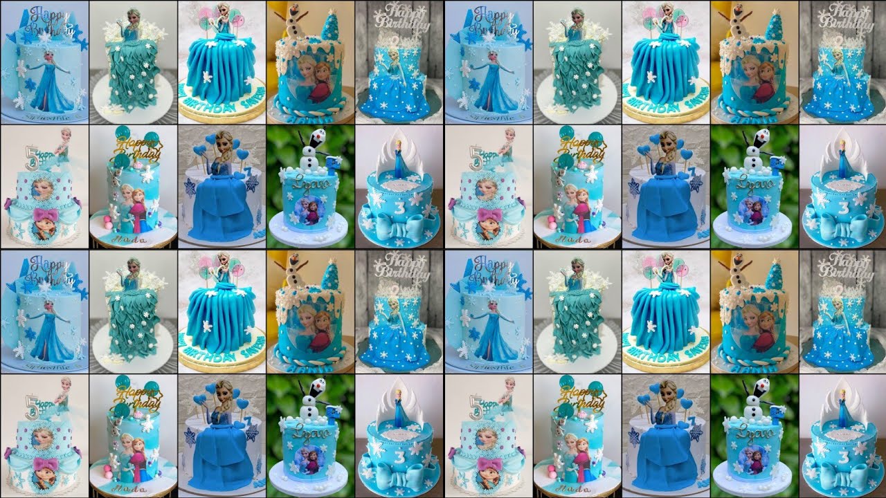 Trending Frozen Elsa Birthday Cake Designs 2023/Girls Birthday Cake ...
