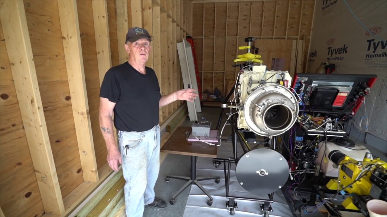 RotorWay Turbine Engine Demonstration - YouTube