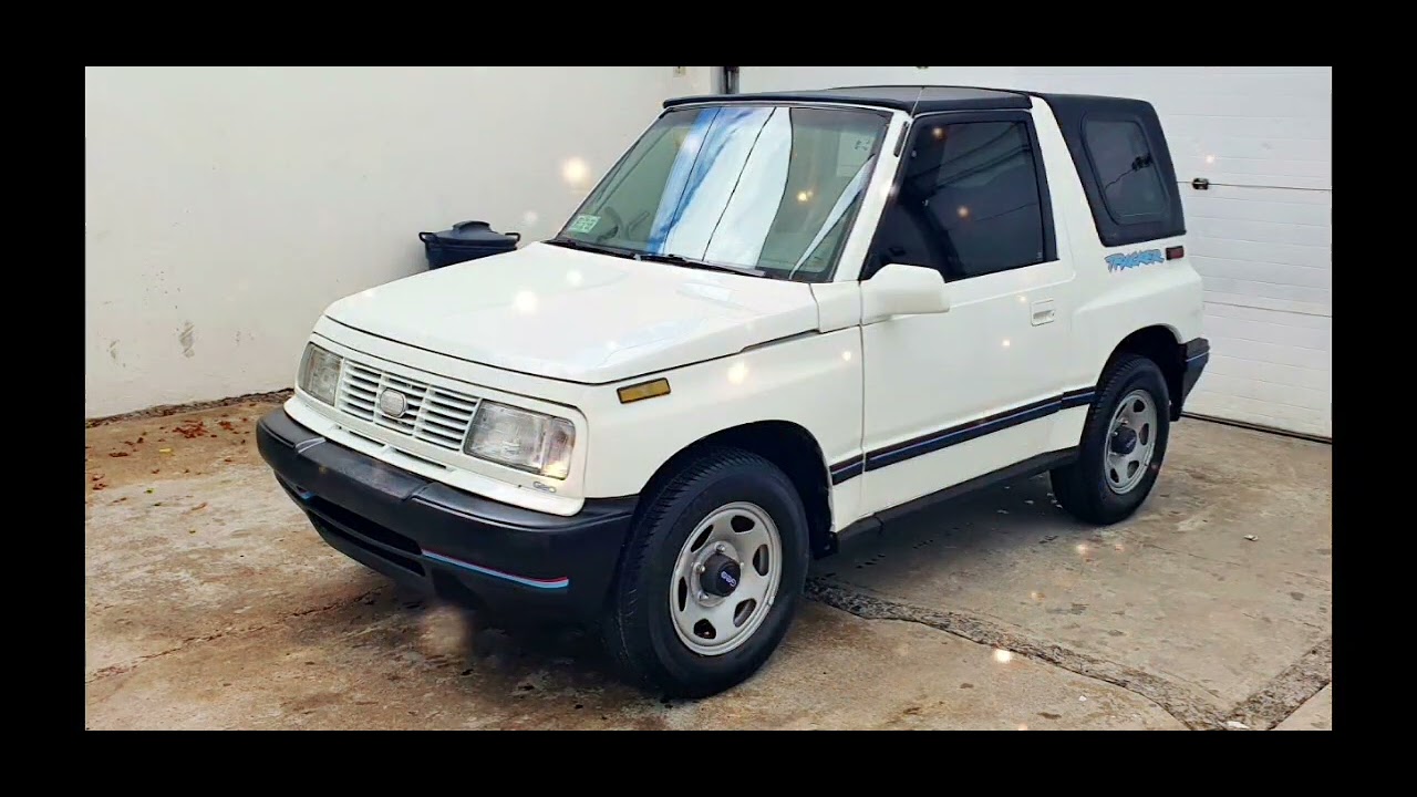 Restauración de Geo Tracker 1994 Antes y Después - YouTube