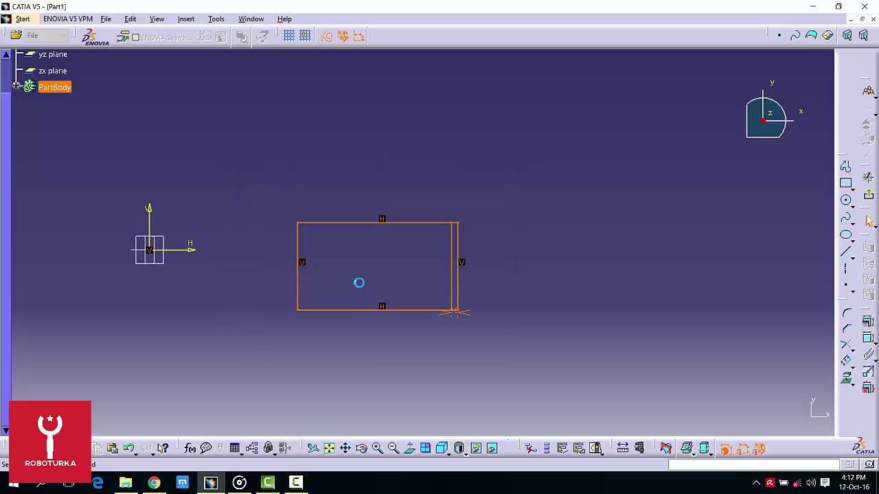 Catia Eğitim - Offset Komutu - YouTube