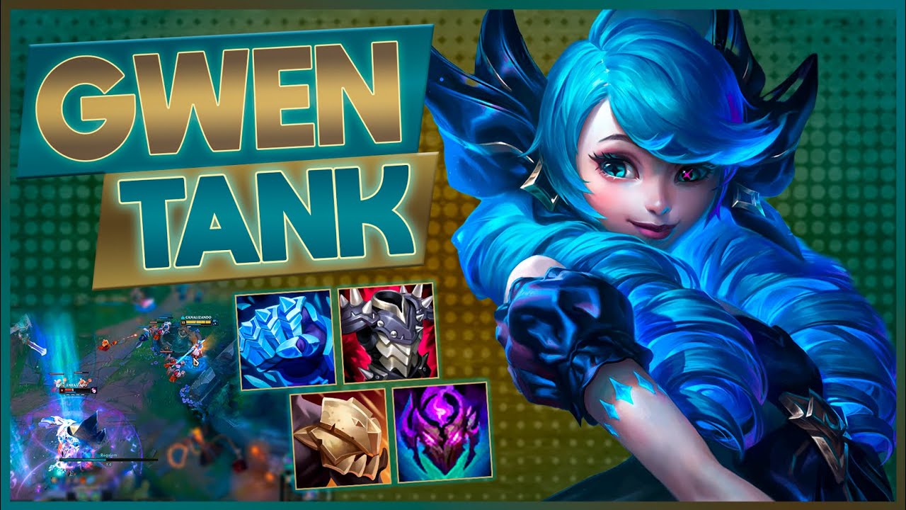 GWEN TOP FULL TANK | FUI O TOP TANK DO JOGO, MESMO COM UMA GAMEPLAY ...