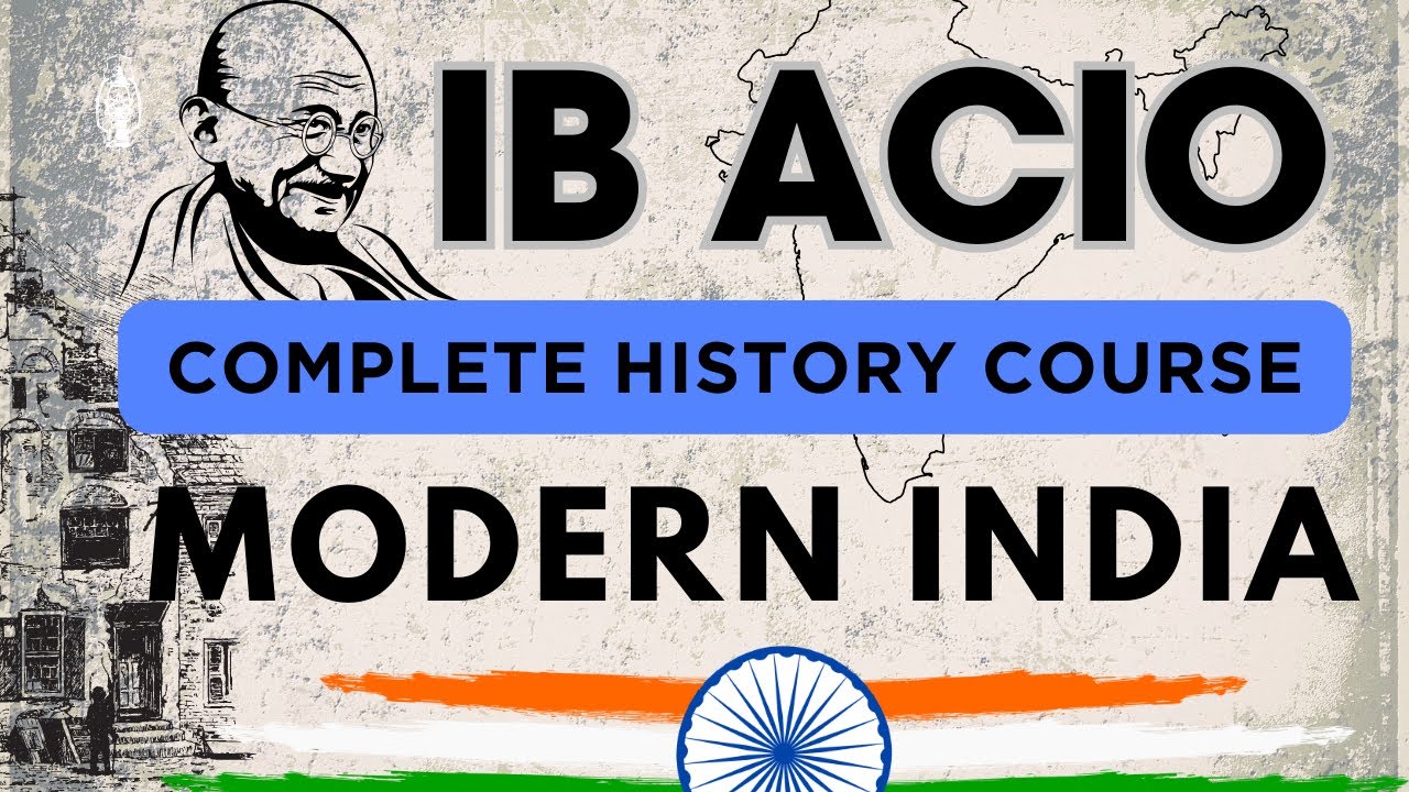IB ACIO 2023 History | Modern India in one video | General Studies ...