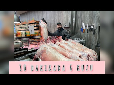 Tüm kuzu parçalama (10 DAKİKADA 6KUZU PARÇALADIK