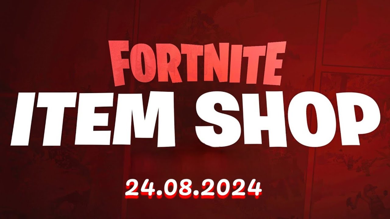 FORTNITE Daily Item Shop 24.08.2024 deutsch NEU - YouTube