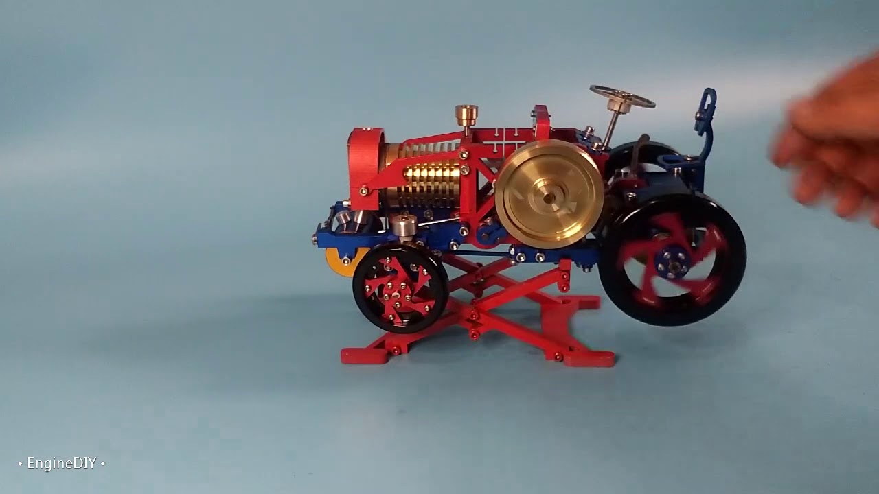 SaiHu SH-08 Flame Eater Tractor Vacuum Engine Metal Flame Licker Engine ...