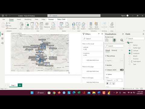 Category Label on Map Visual in Power BI | DataLab - YouTube