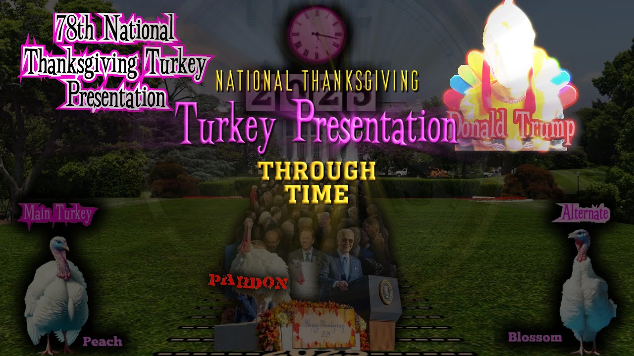 National Thanksgiving Turkey Presentation Through Time (1947-2025 ...