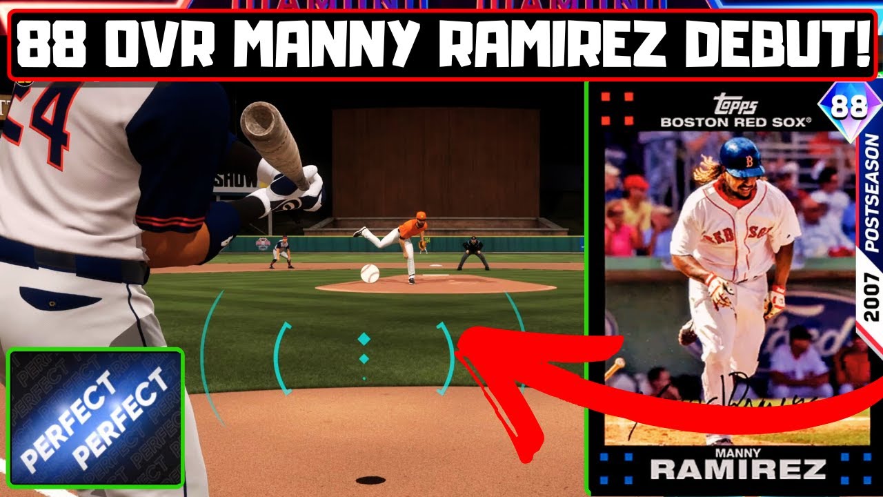 Manny Ramirez Dip I FINALLY UNLOCKED MANNY RAMIREZ IN MLB THE SHOW 25!