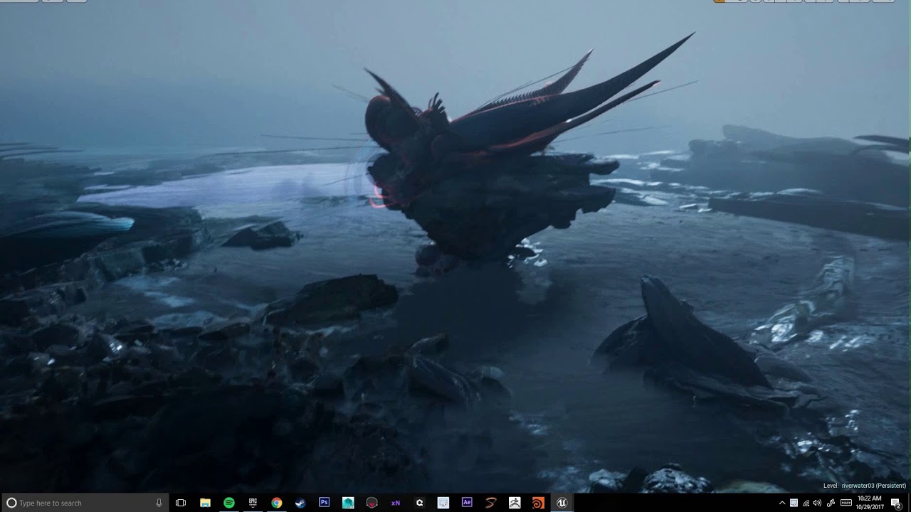 UE4 Alien River - YouTube