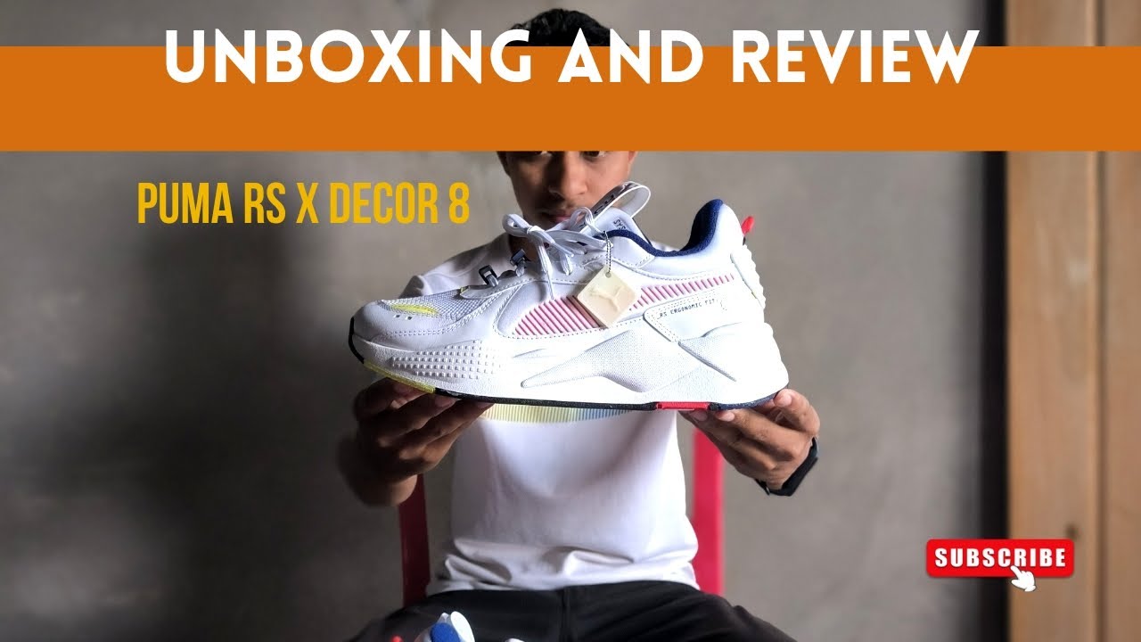 UNBOXING 🔥OF PUMA RS X DECOR 8 || REVIEW|| PUMA INDIA 🇮🇳|| PUMA RS X ...