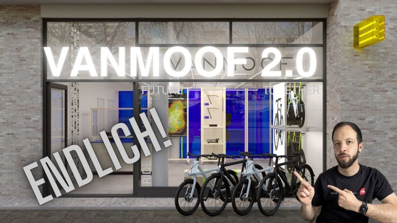VANMOOF 2.0 - Offline-Verkauf und Reparatur - Kurz vor dem Start - YouTube