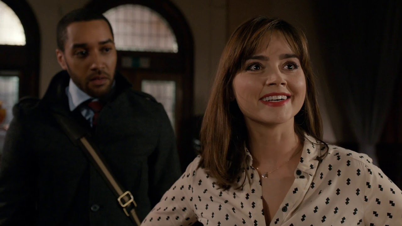 Danny Enters The Tardis | The Caretaker | Doctor Who - YouTube