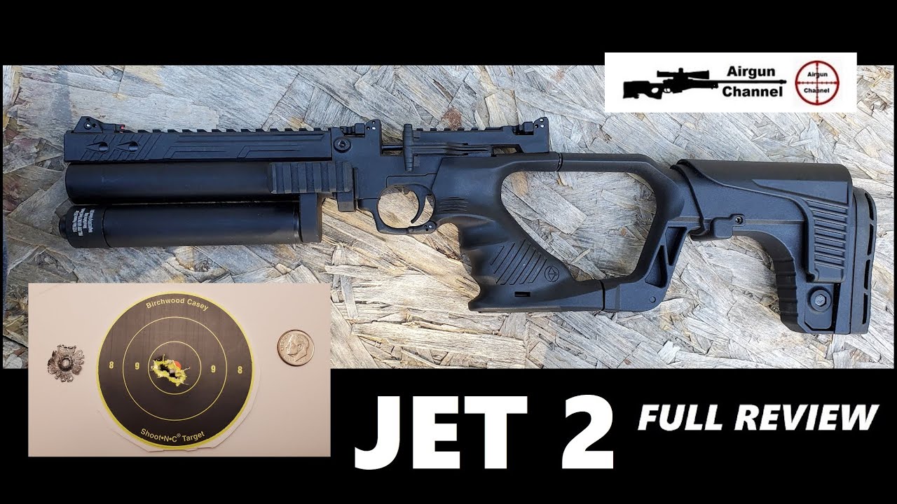 Hatsan JET 2 Pistol/Carbine (Full Review) PCP Pellet Pistol/Carbine ...