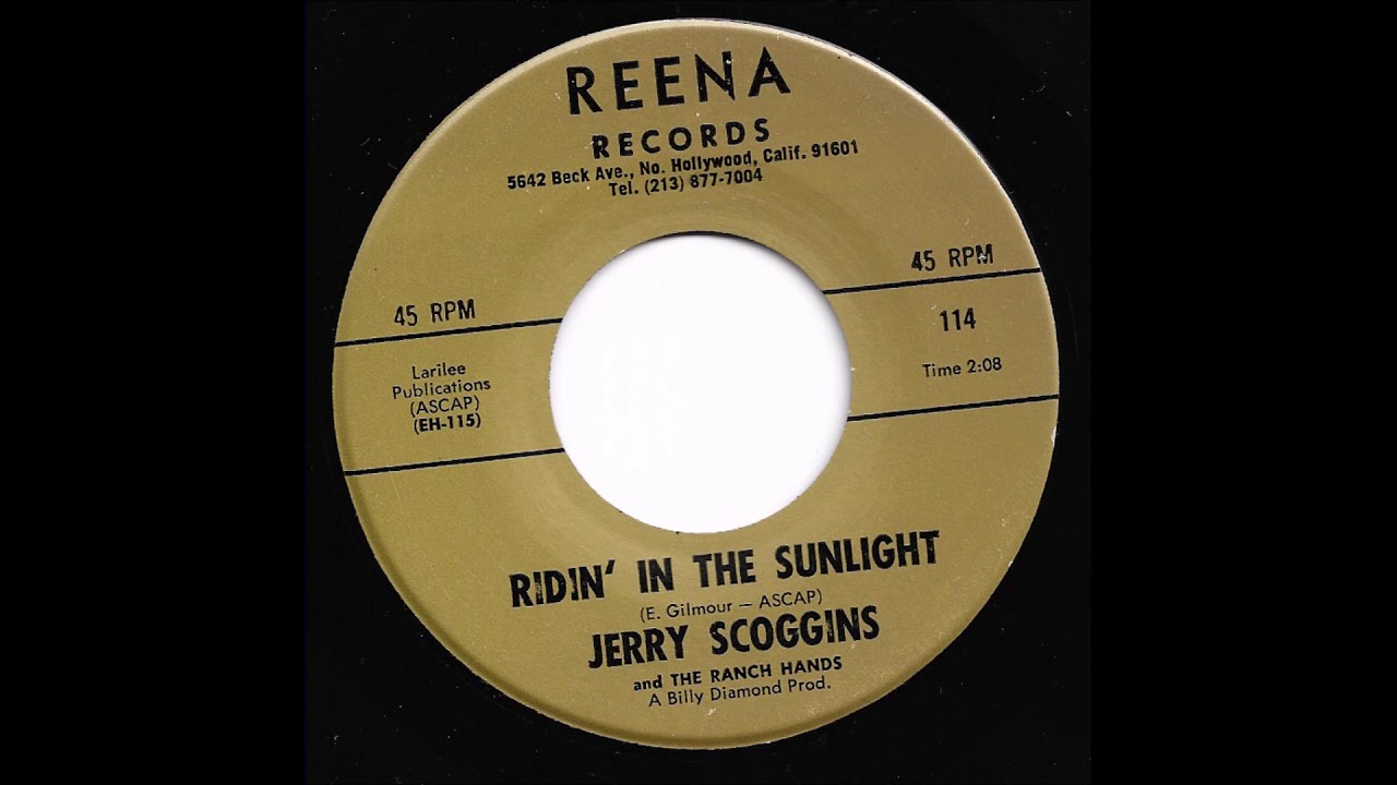 Jerry Scoggins & The Ranch Hands - Ridin' In The Sunlight - YouTube