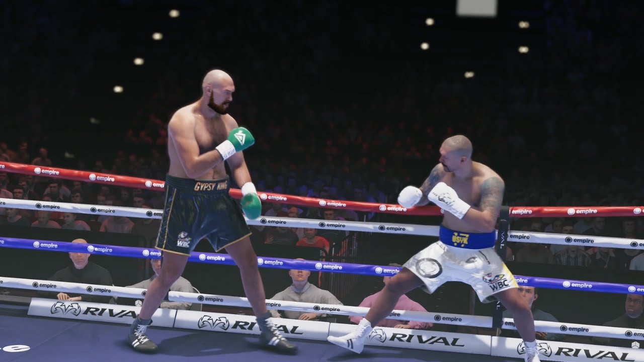 Undisputed - Fury vs Usyk (Full Fight Simulation) What an End !!! - YouTube