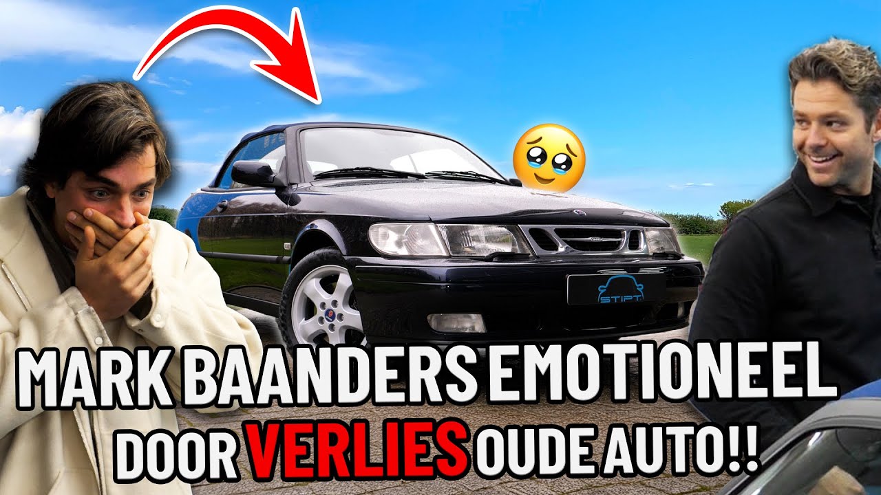 Mark Baanders emotioneel door verlies oude auto!! - YouTube