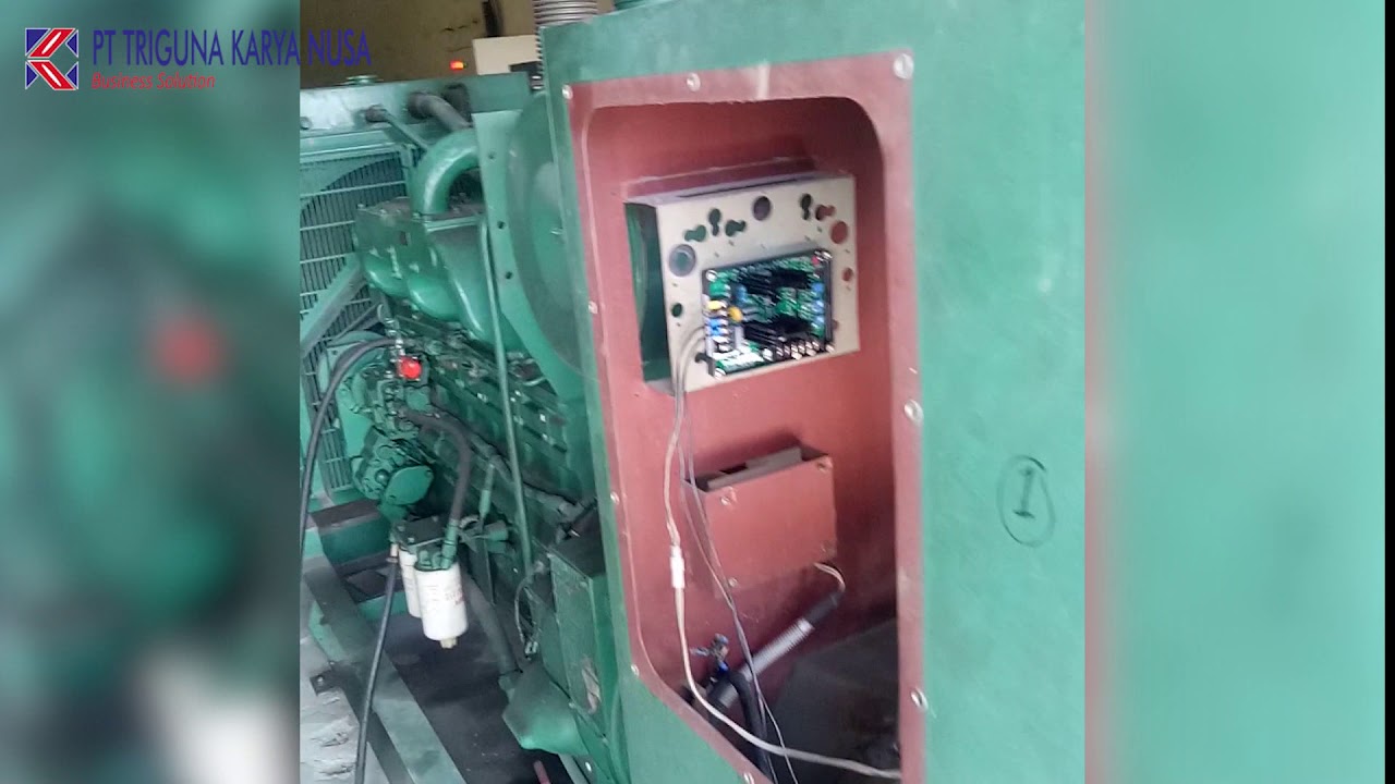 Pemasangan AVR Genset Cummins 250KVA | PT TRIGUNA KARYA NUSA - YouTube
