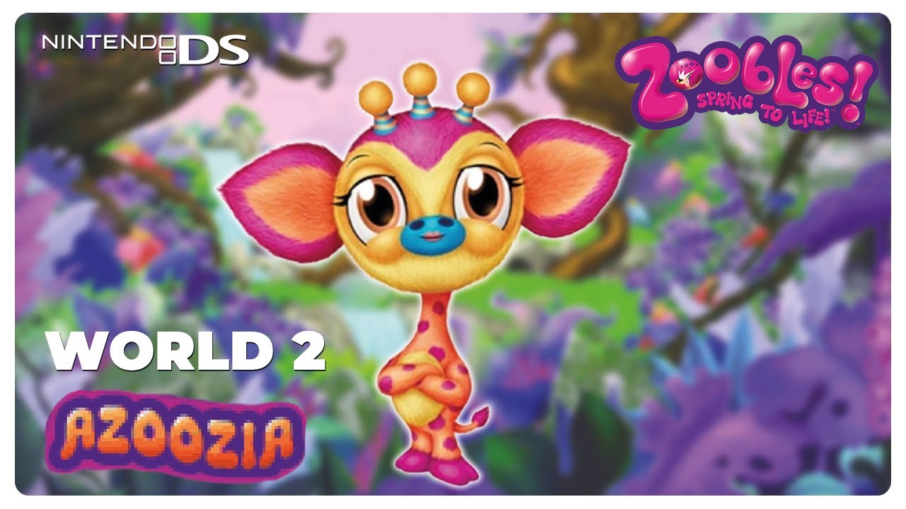 Zoobles! Spring to Life! (NDS) - World 2 "Azoozia" HD Walkthrough - No ...