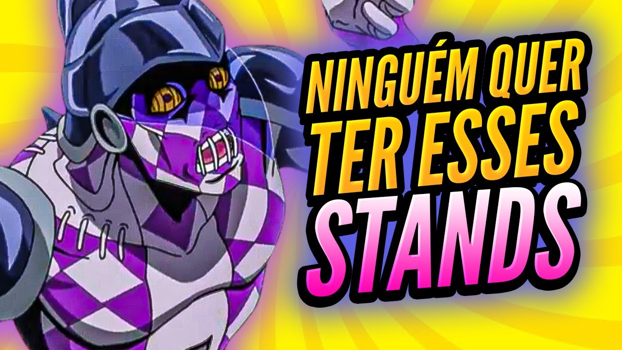 Os PIORES STANDS de Todos os TEMPOS em JOJO - YouTube