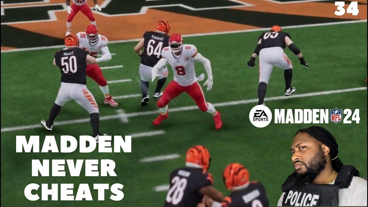 Madden Never Cheats | Madden 24 franchise Career Mode Defensive End DE ...