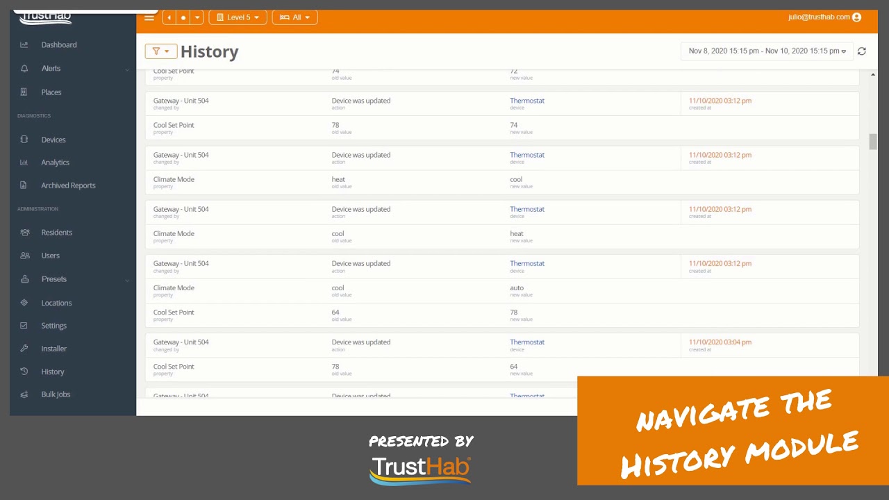 History Module - YouTube