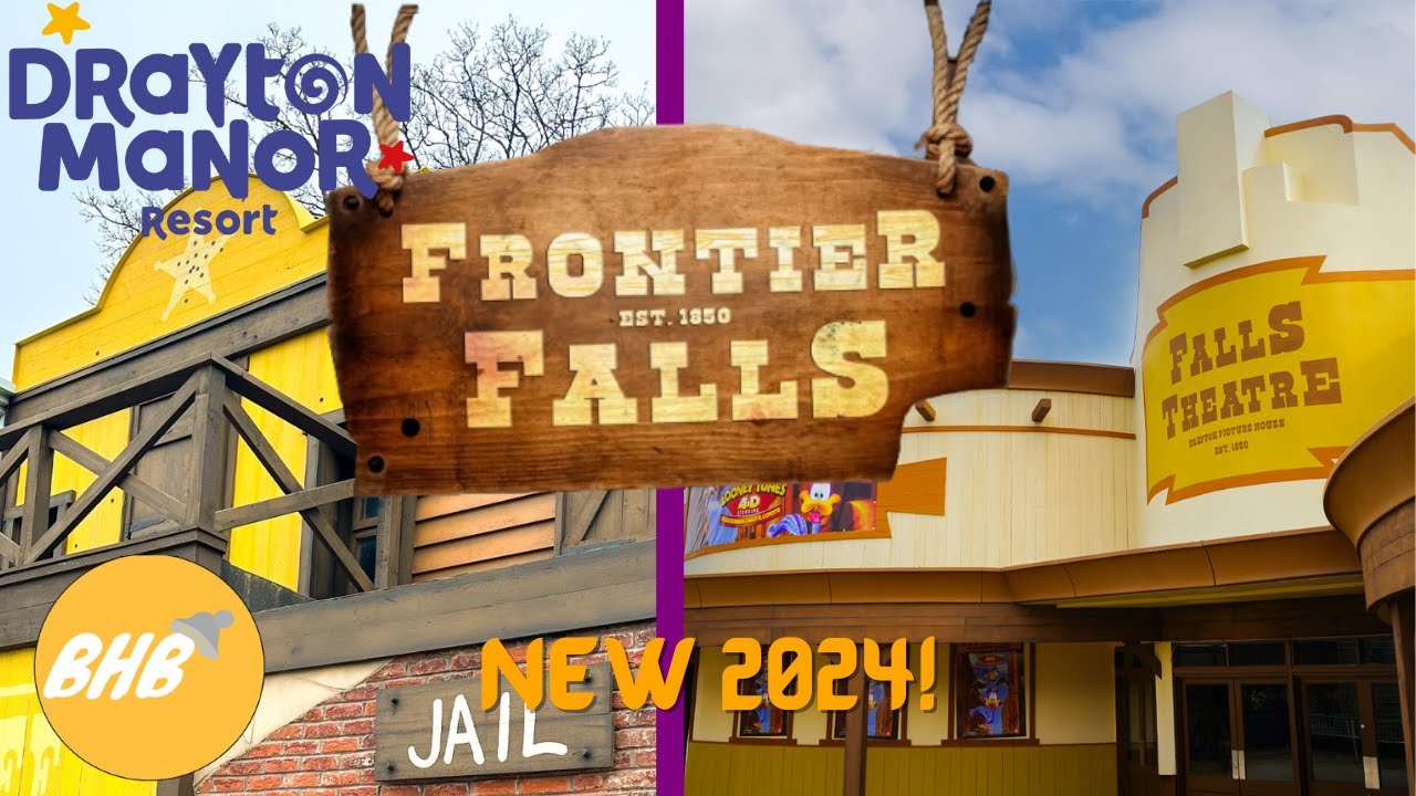 Frontier Falls, NEW for 2024 at Drayton Manor!! - YouTube