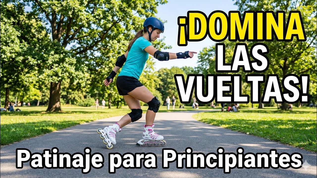 tutorial: como dar una vuelta en patines y patinar de manera constante ...