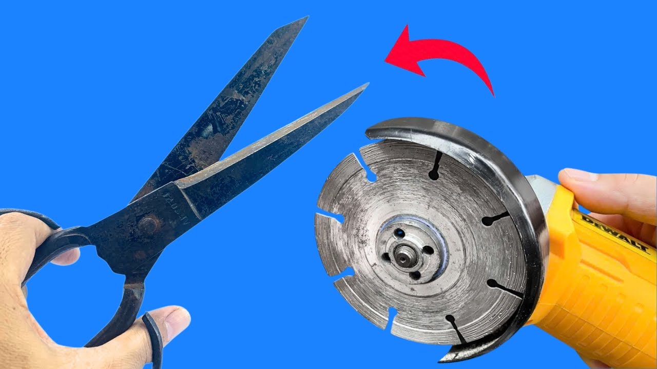 Easy Way to Sharpen Scissors at Home – Anyone Can Do It! - YouTube