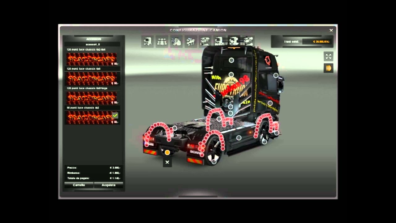 [MOD] Super-tuning kit (ETS2) - YouTube