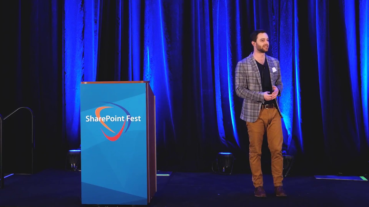 SharePoint Fest DC 2018 Opening Keynote - Brian Levenson - YouTube