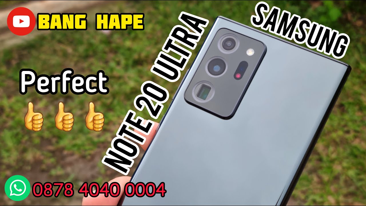 (Sold) Like New Review Samsung Galaxy Note 20 Ultra 256gb di Bang Hape ...