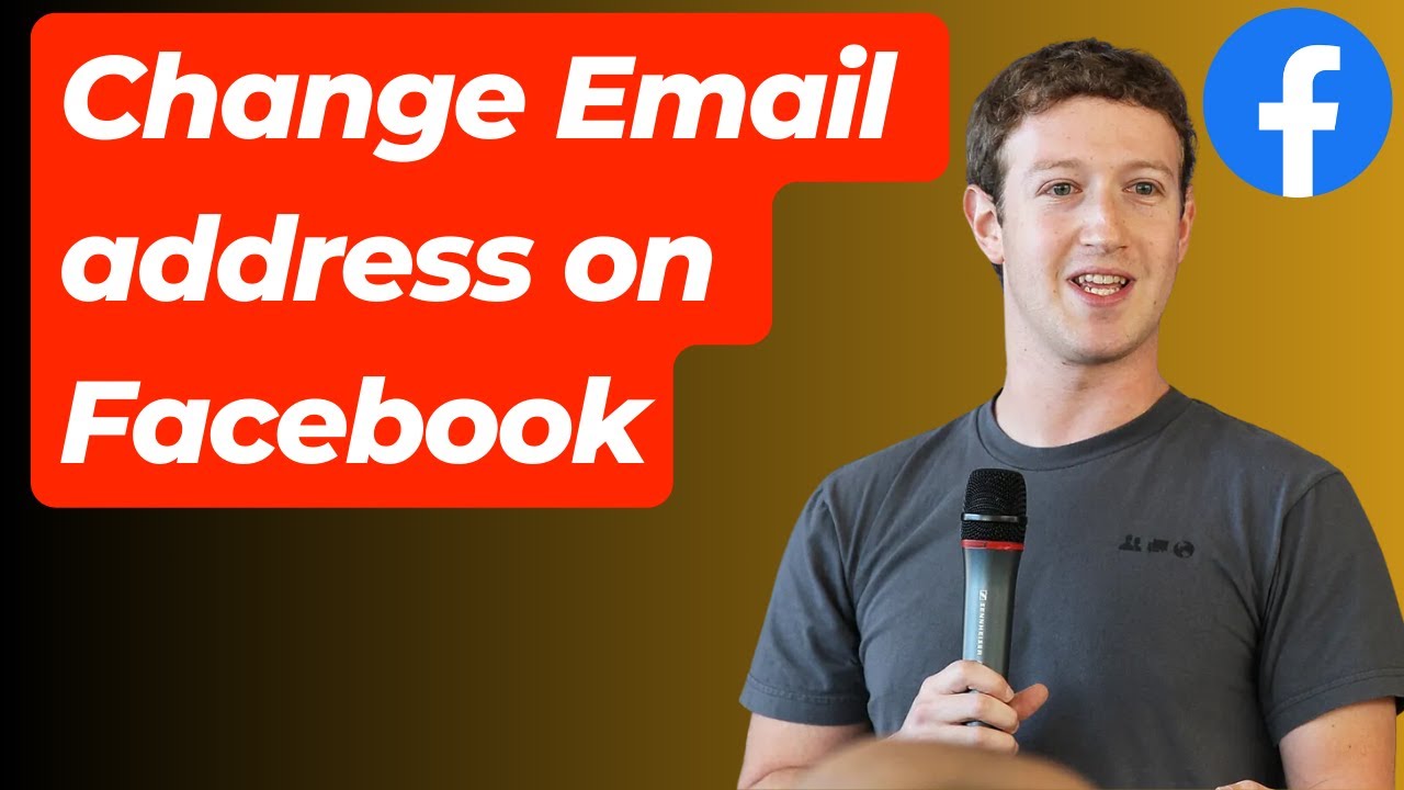How to Change Email address on Facebook | Change Your Email Address on ...