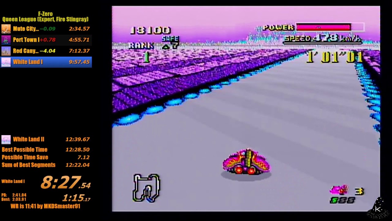 F-Zero Fire Stingray Queen League 12:38 - YouTube