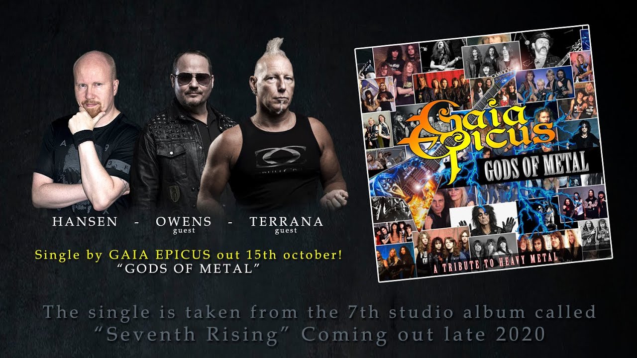 Gaia Epicus - Gods Of Metal (feat Tim Ripper Owens & Mike Terrana ...