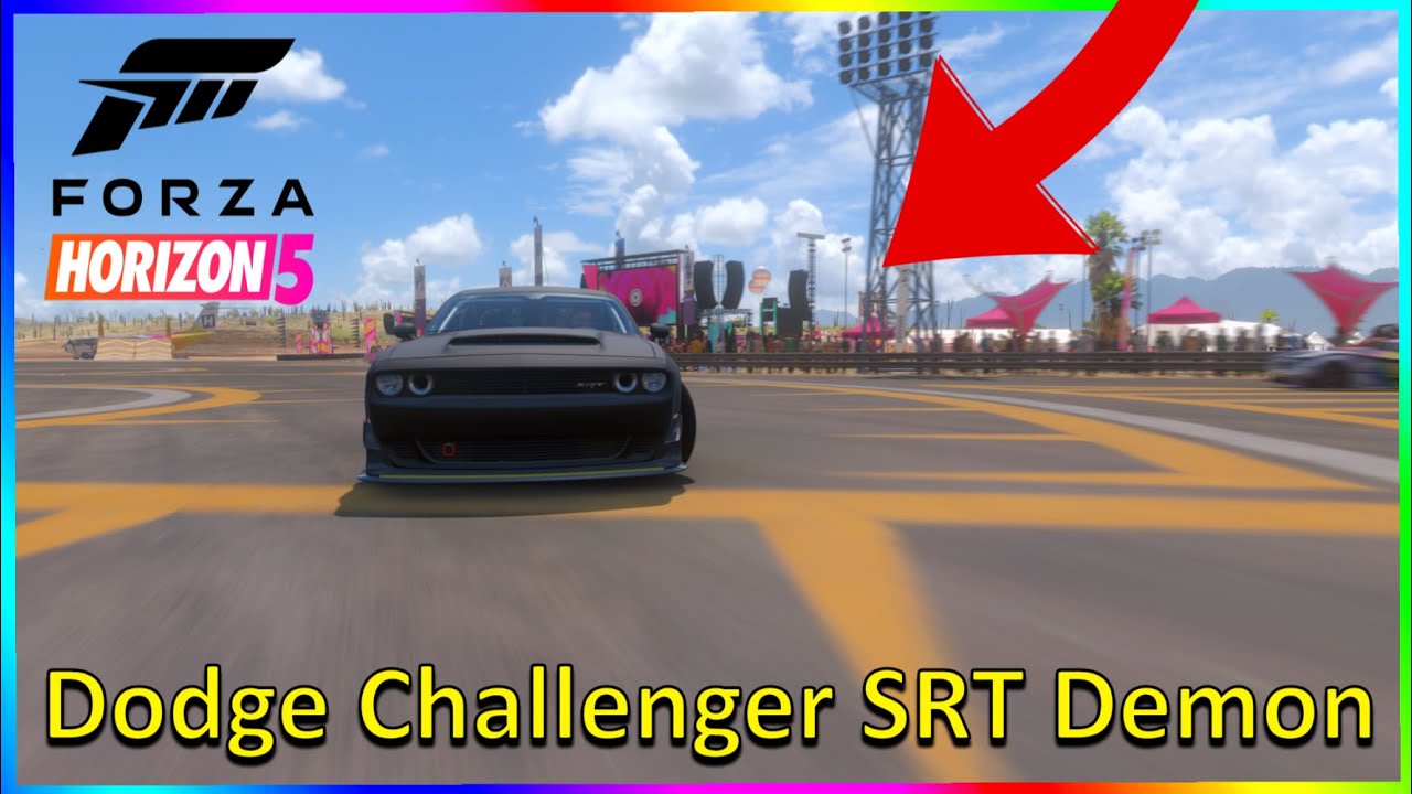 Forza Horizon 5: 2018 Dodge Challenger SRT Demon - YouTube