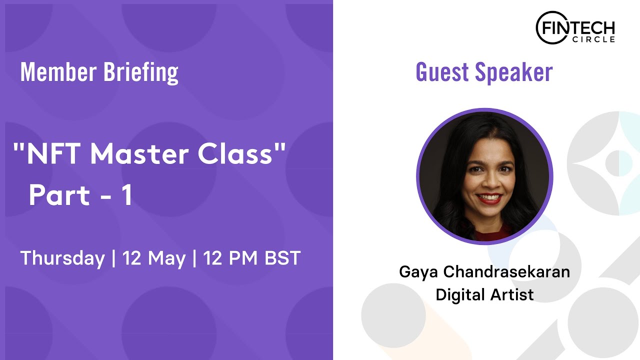 NFT Master Class - Part 1 (Webinar) - YouTube