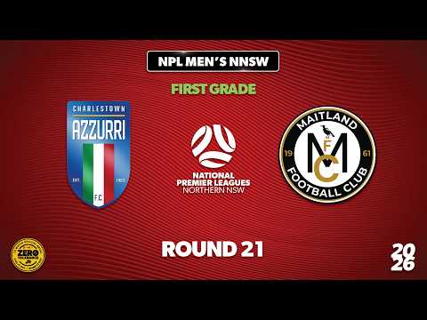 NPL Men's NNSW First Grade Round 21 - Charlestown Azzurri v Maitland FC