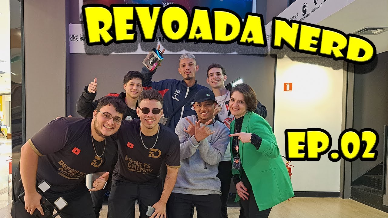 REVOADA NERD | STUDIO GAMES MINAS SHOPPING - Ep. 02 - YouTube